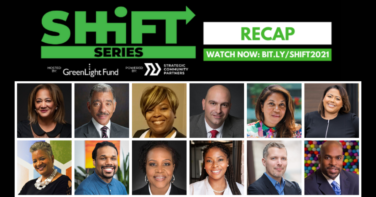 GreenLight Partners Come Together for SHIFT Series – GreenLight Fund
